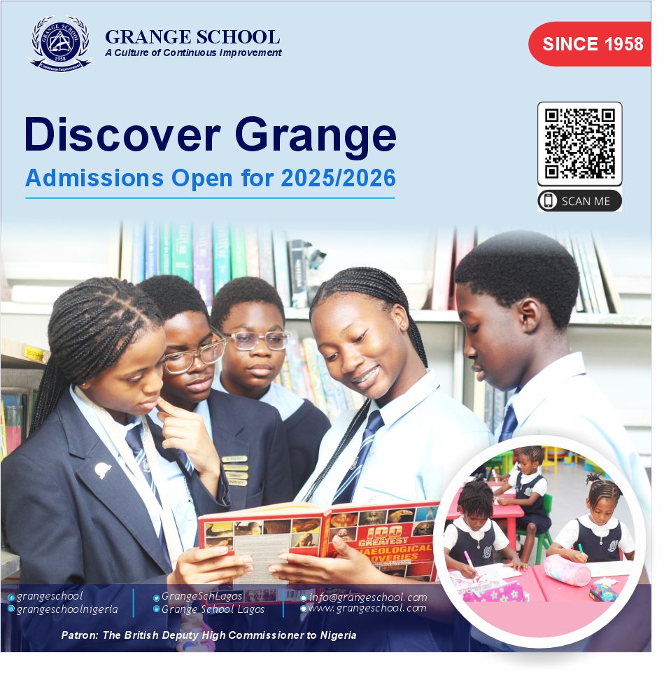 Grange School Lagos Logo Grange School Lagos It's That TIME Of The